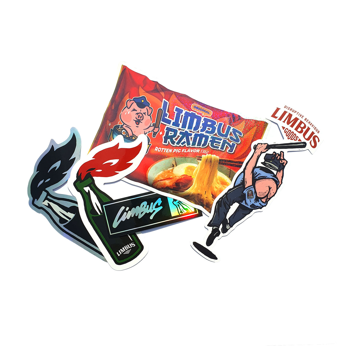 STICKER BUNDLE │ Vinyl Aufkleber – LIMBUS GOODS